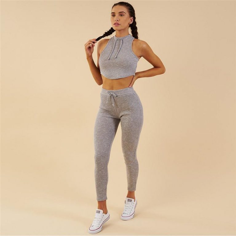 Custom Fitness Polyester Compression Set For Women
